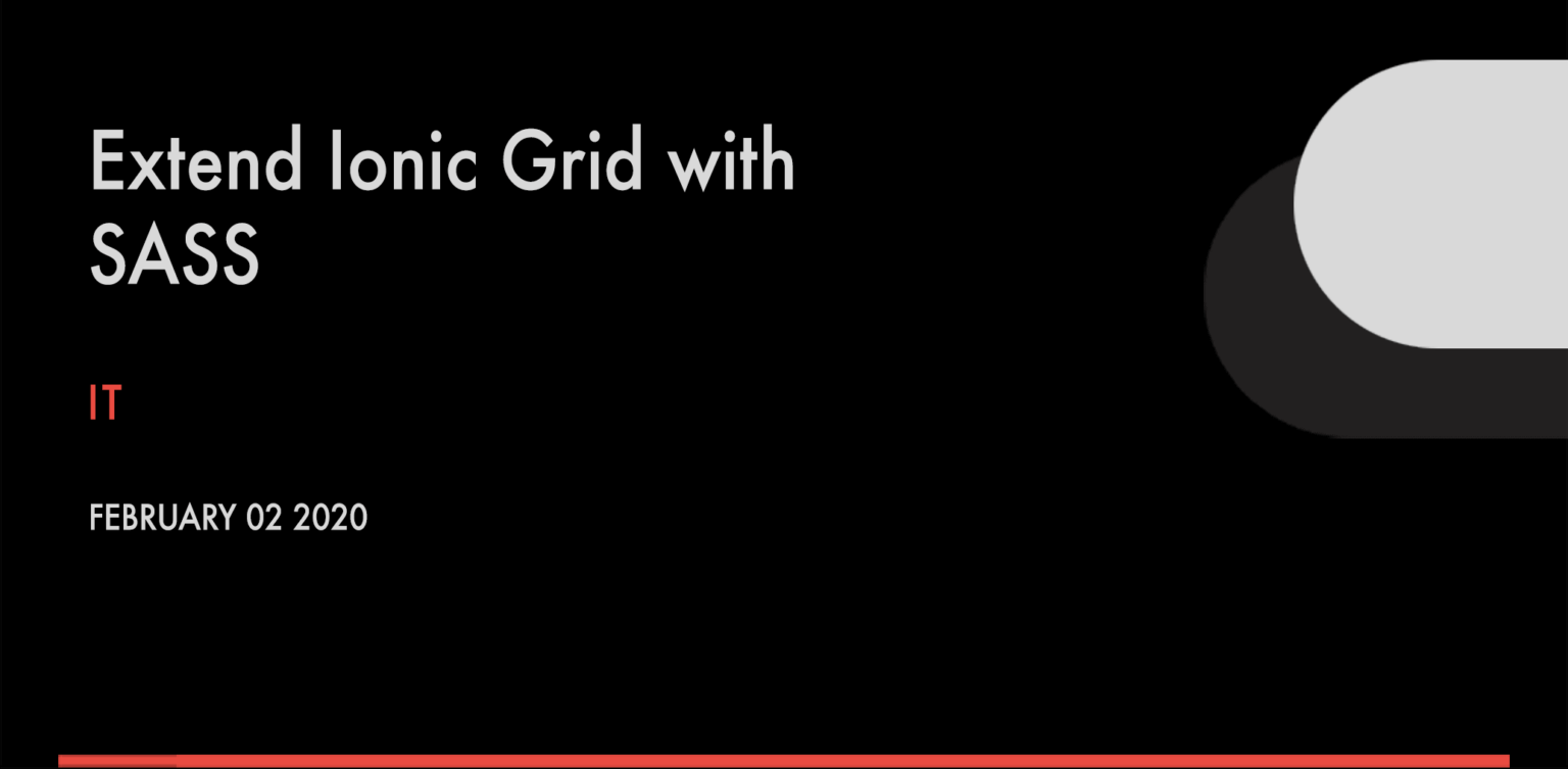Extend Ionic Grid With Sass Interesting Tips Pobuca